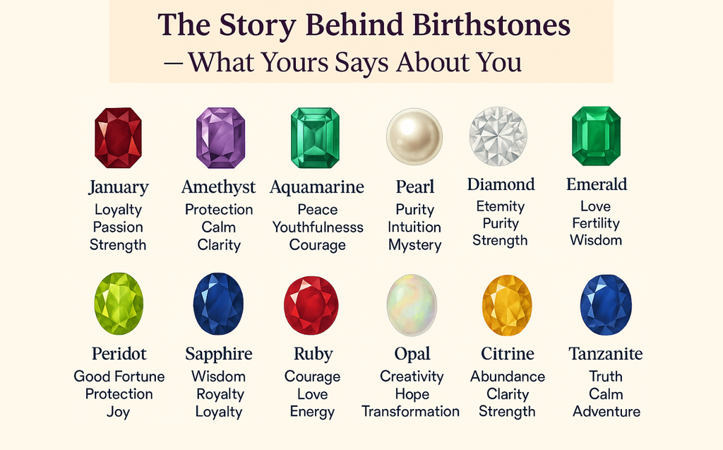 The Story Behind Birthstones – What Yours Says About You – Octa Pearl